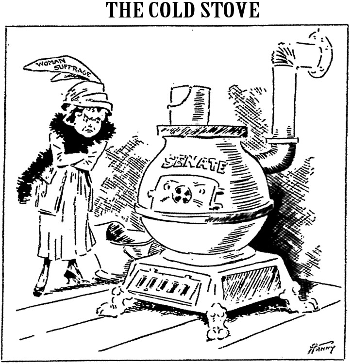 Berge's Cartoon Blog: Women's Hystery, 1919