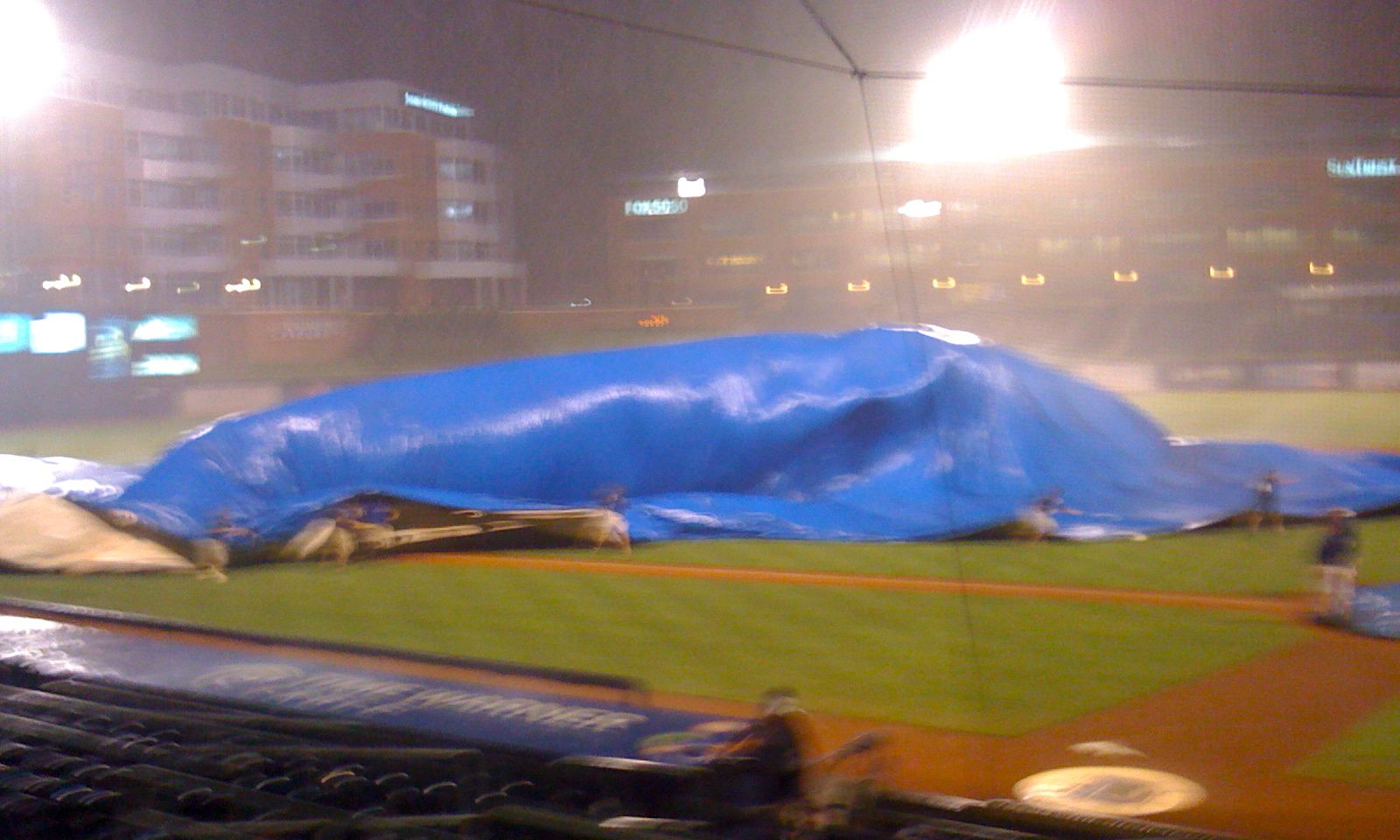 Watching Durham Bulls Baseball: Coping With Rain