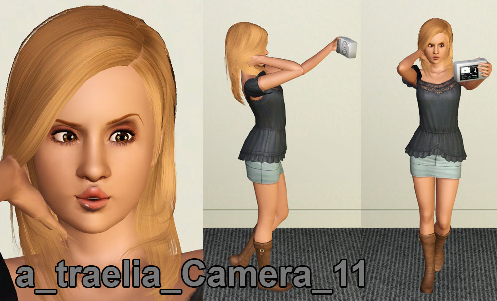 Myspace Anglez - Camera Poses Part 2 от traelia - Позы для Sims 3 ...