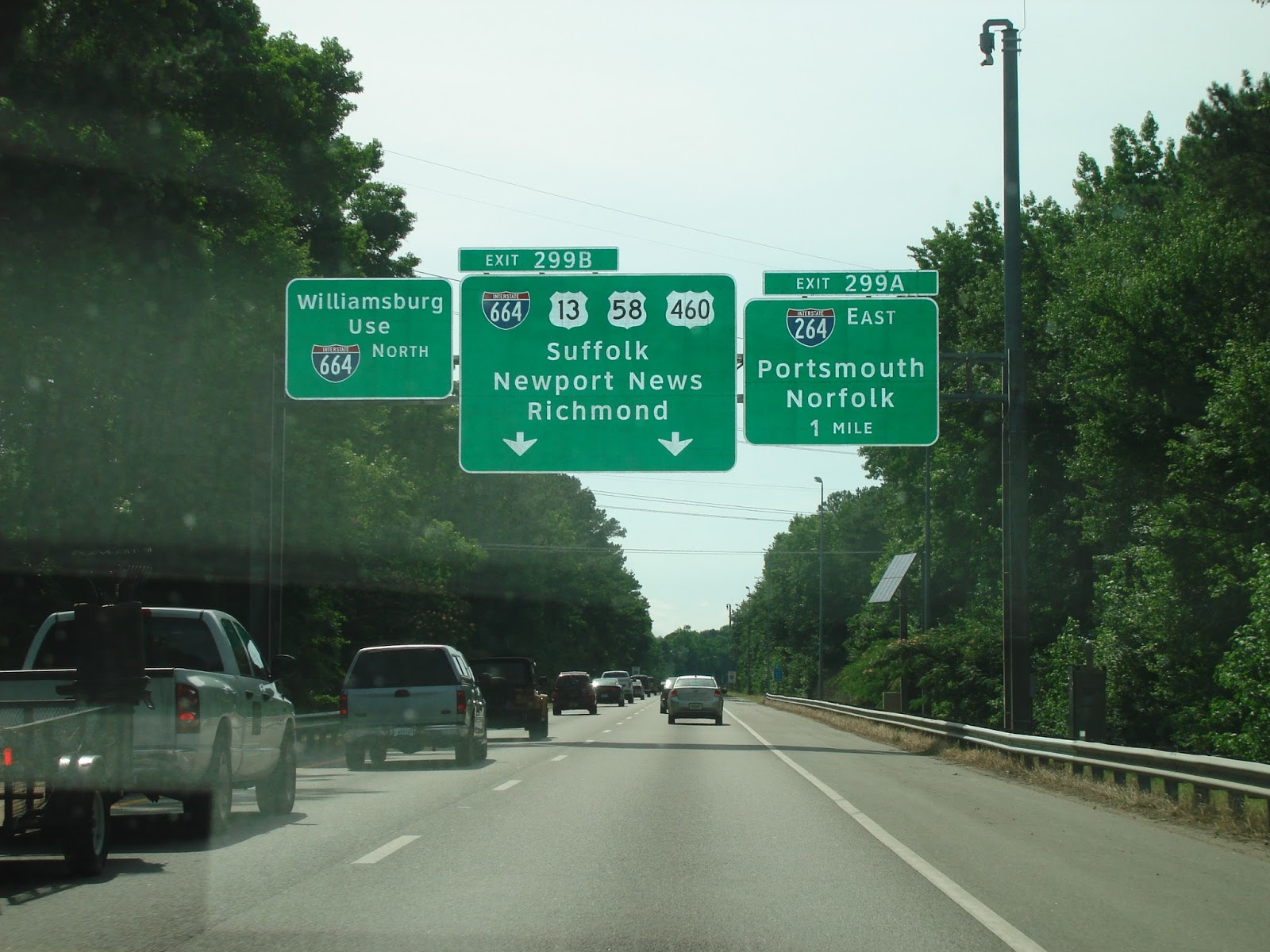 Luke's Signs: Interstate 64, I-264, & I-664 - Chesapeake, VA