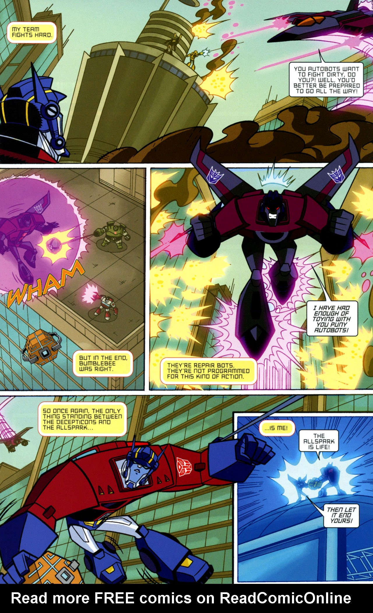 Read online Transformers Animated: The Arrival comic - Issue #1