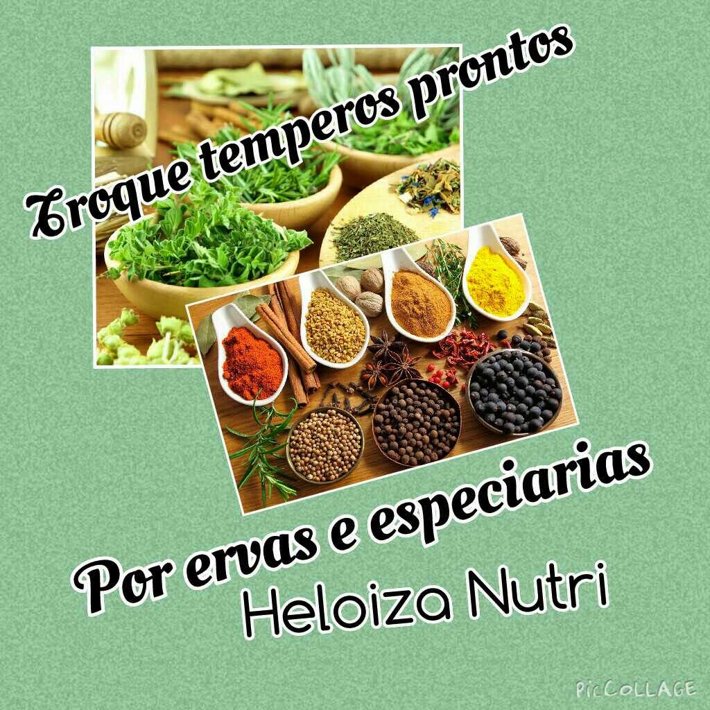 Heloiza Muniz Nutricionista: #trocasaudável: Temperos prontos por ...