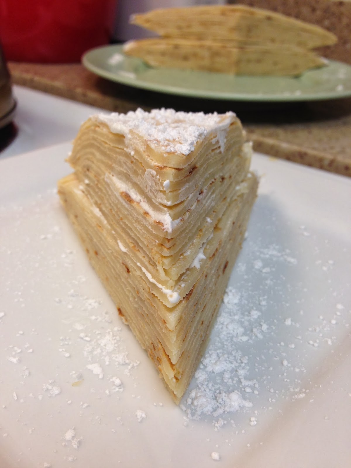 Great Gruel : Crepe and Cream Layered Cake