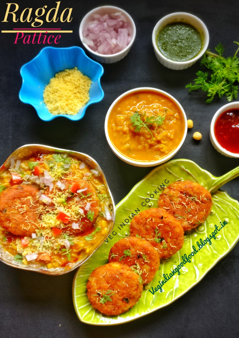 Veg Indian Cooking: Ragda Pattice