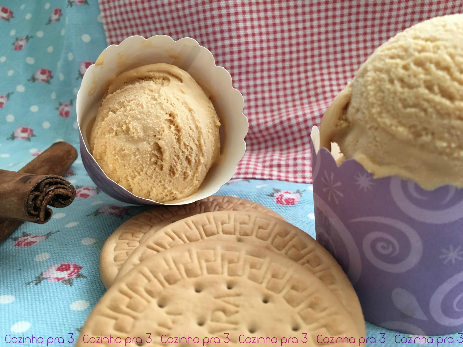 Cozinha pra 3: Gelado de Bolacha Maria