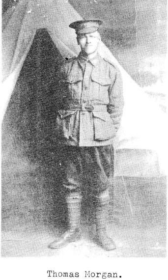 AncestorChasing: Private Thomas Fitzherbert MORGAN 6842 - WW1