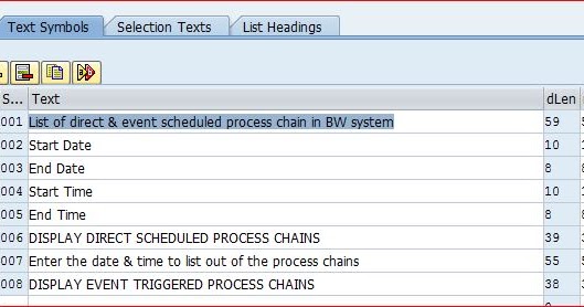 SAP ABAP Central: ABAP to get SAP BW Direct & Event scheduled process ...
