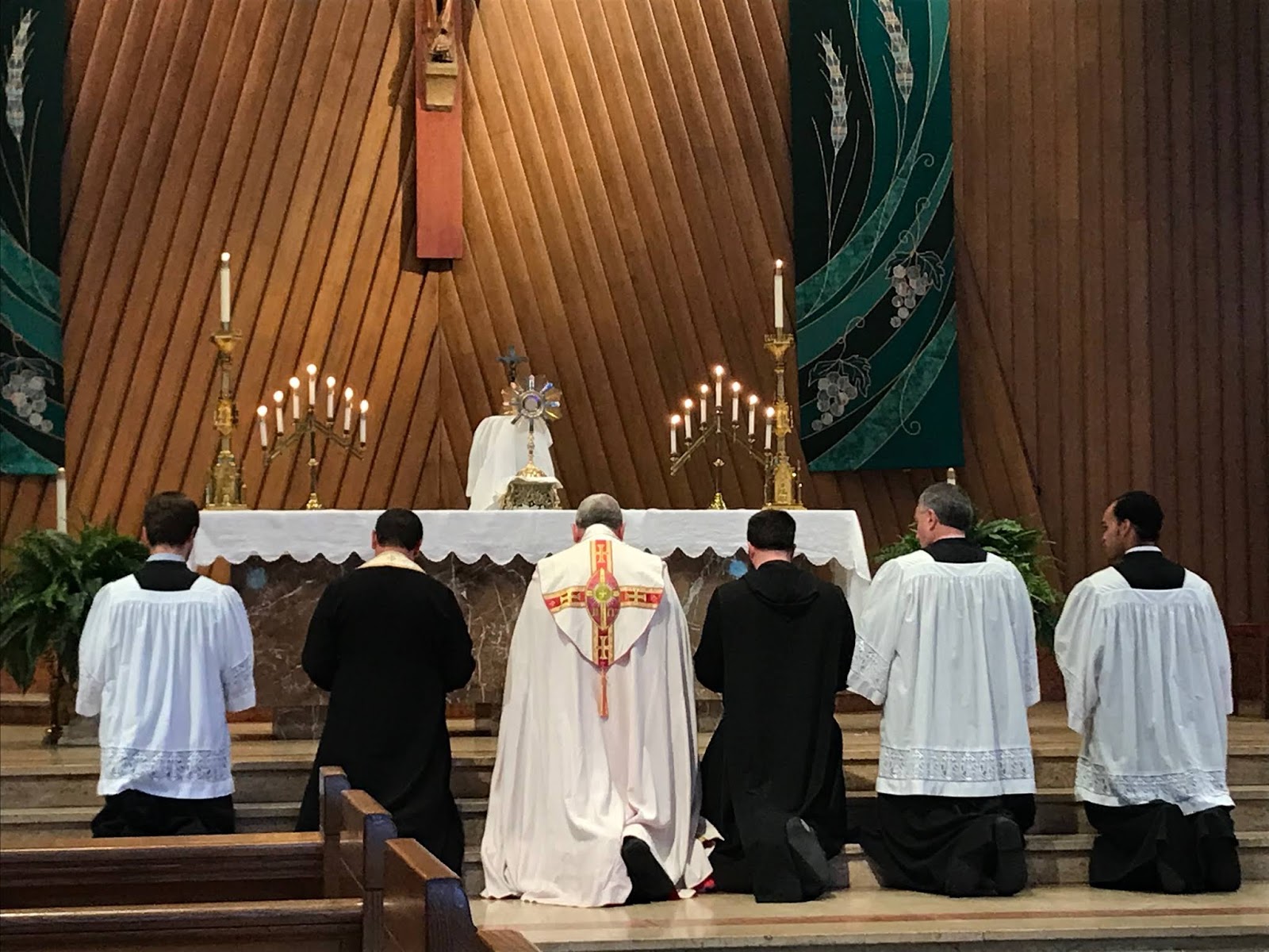 Knights of Columbus Latin Mass: Report: Eucharistic Procession, 15 July ...
