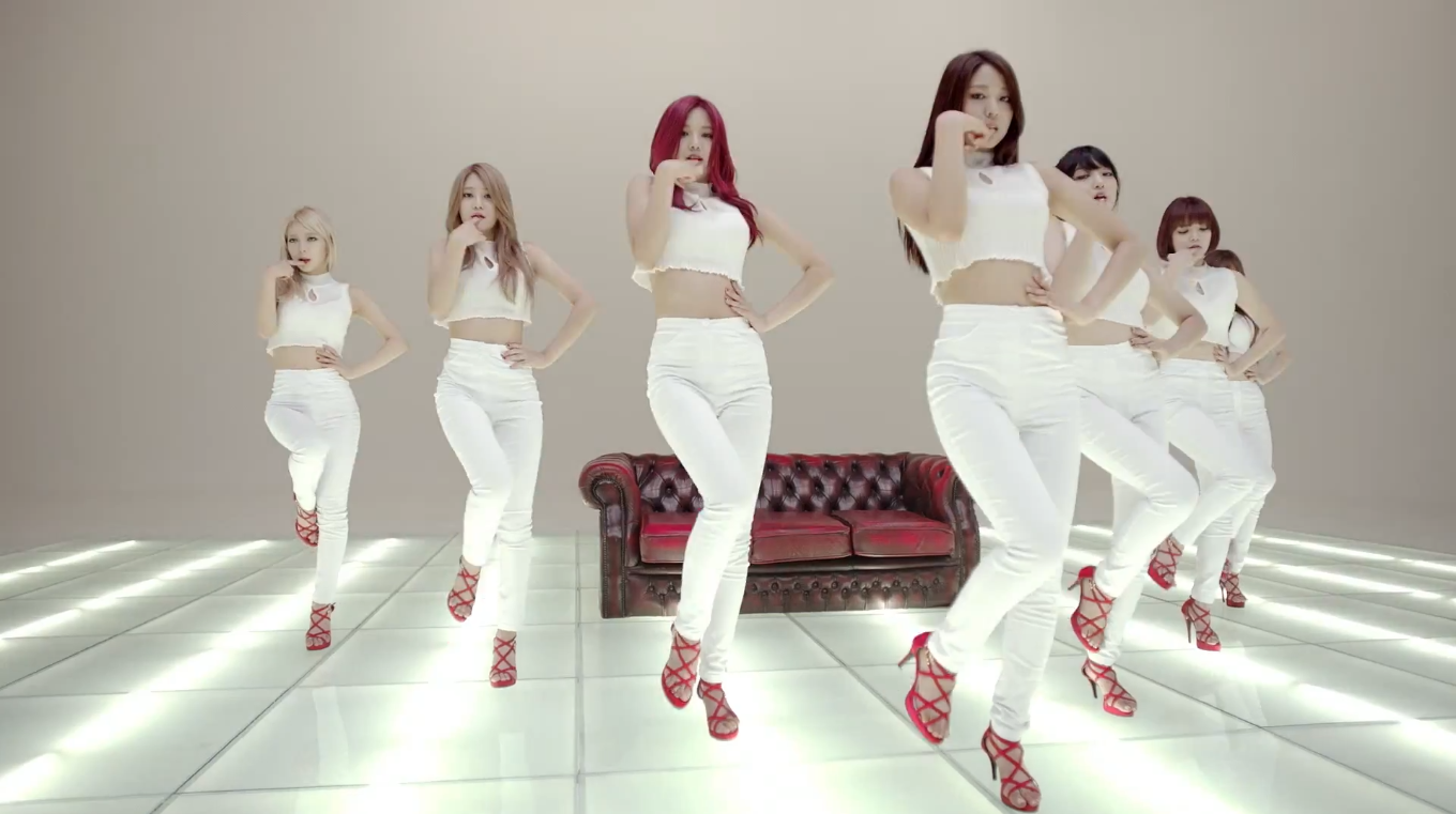 I cry like Yuko Oshima: Kpop: AOA - Confused (흔들려)