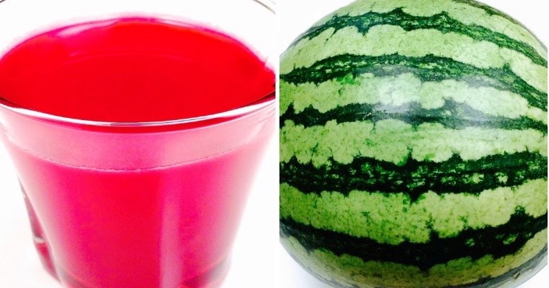 1 recette 1 minute: Recettes de Saison: les Jus de Melon d'Eau (Pastèque)