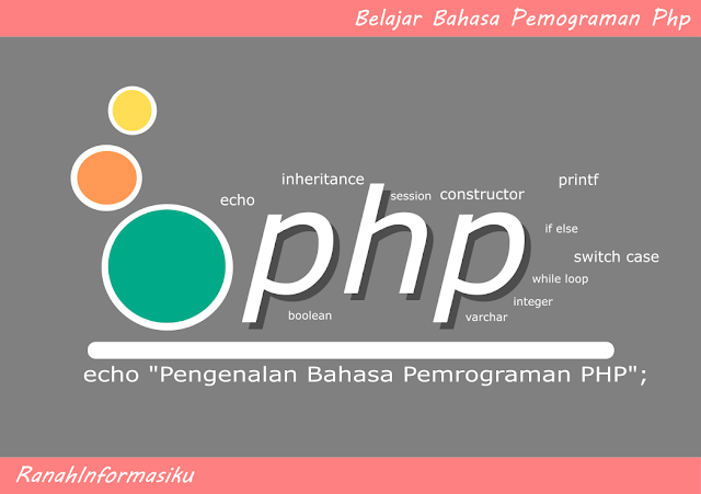Belajar PHP : Pengenalan Bahasa Pemrograman PHP - RanahInformasiKu