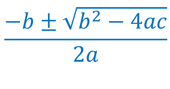 Fórmula General Para Resolver Una Ecuación Cuadrática