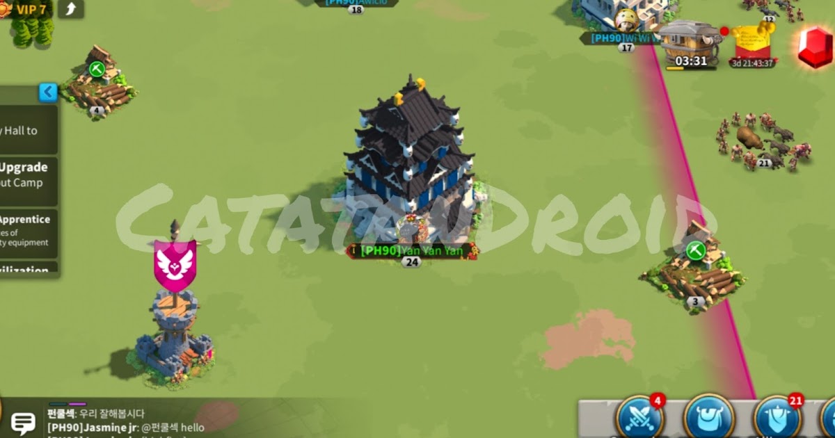 Cara Cepat Upgrade CH dan Riset Pasukan Rise Of Kingdoms