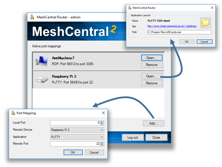 MeshCentral2 - All new MeshCentral Router for Windows
