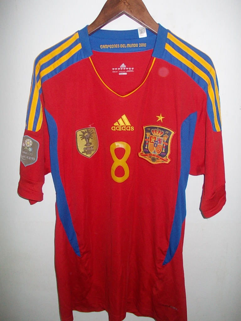 AFBUNDLE CLOTHING @ ASIA GLOBAL BUNDLE: SPAIN EURO XAVI #8 JERSEY