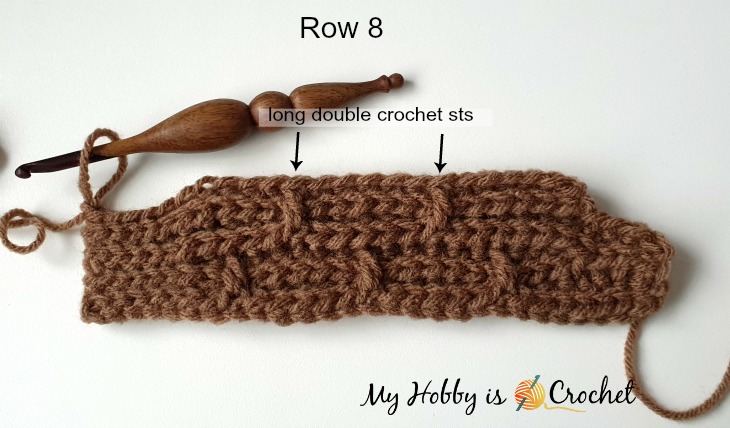 My Hobby Is Crochet: Mock Cable Hat - Free Crochet Pattern