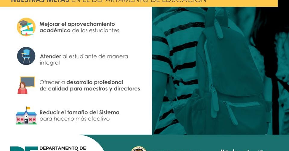 Documentos Normativos Departamento de Educación de Puerto Rico: METAS ... Documentos Normativos Departamento de Educación de Puerto Rico: METAS ...