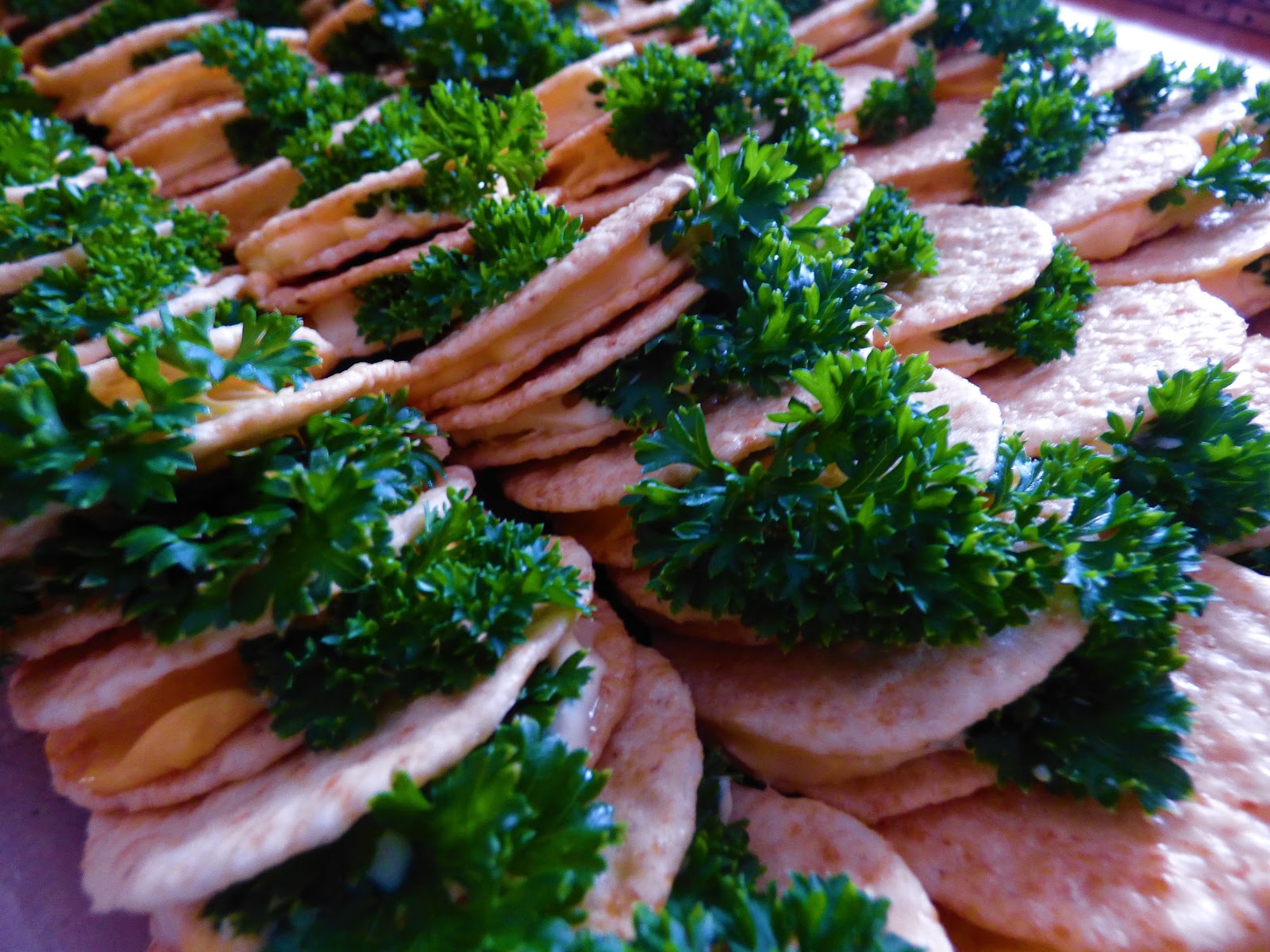 Brown Rice Cracker Finger Food Idea | Queentulip