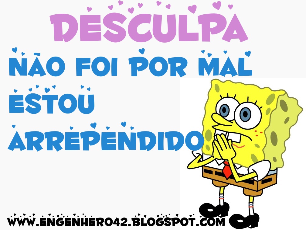 Imagens Com Frases De Desculpas