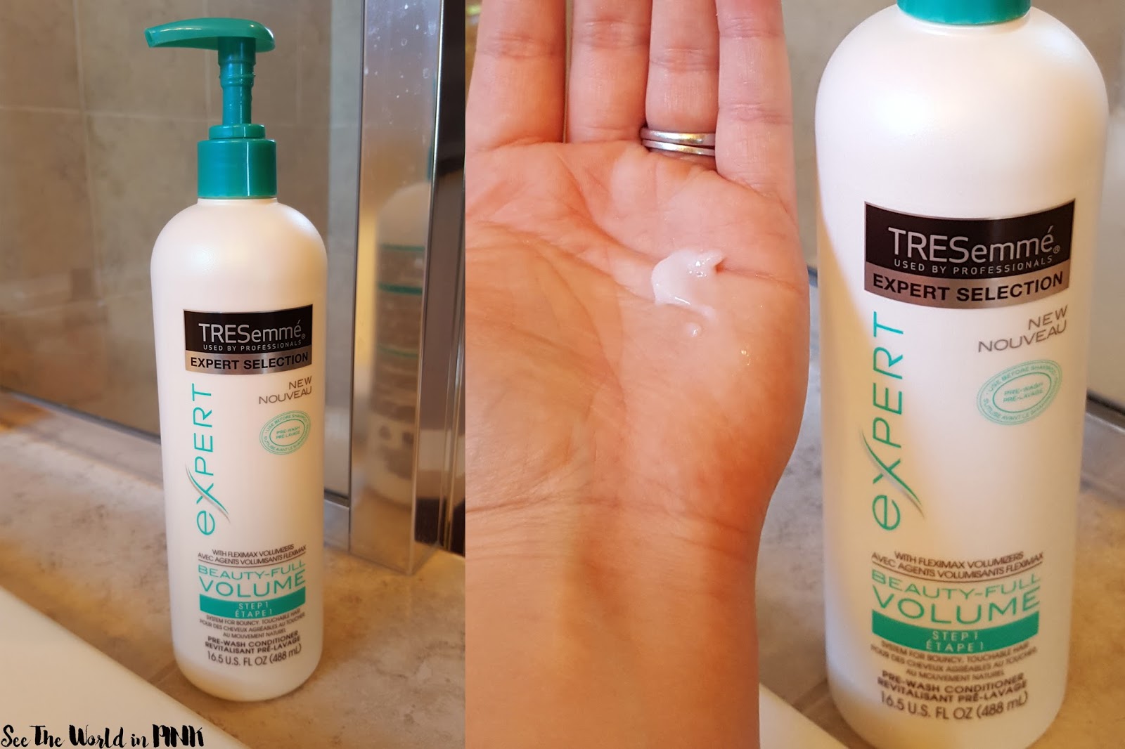 TRESemme Reverse System Beauty-Full Volume & Review | See the World in PINK