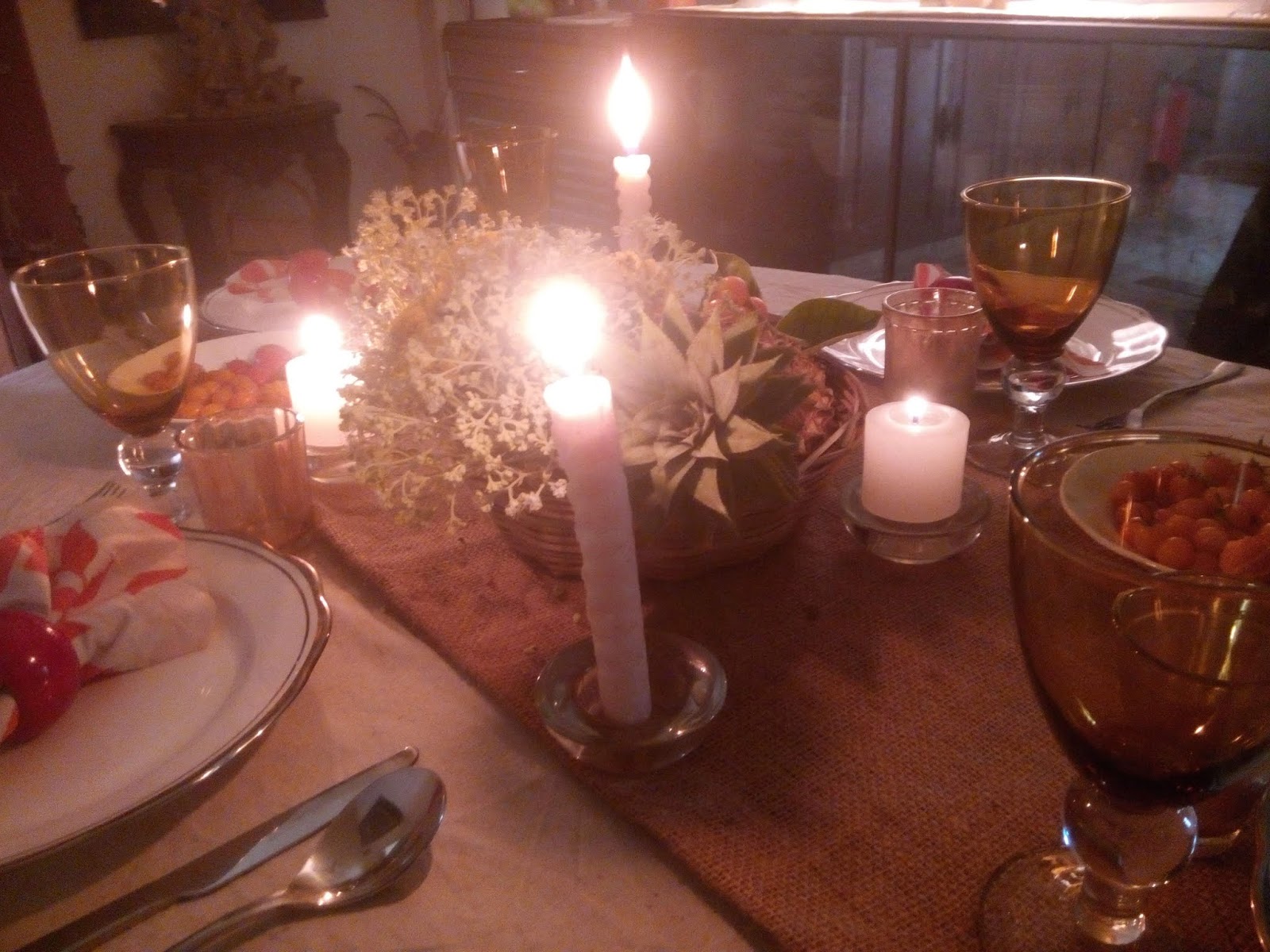 Colorful 'Thanks Giving Table'