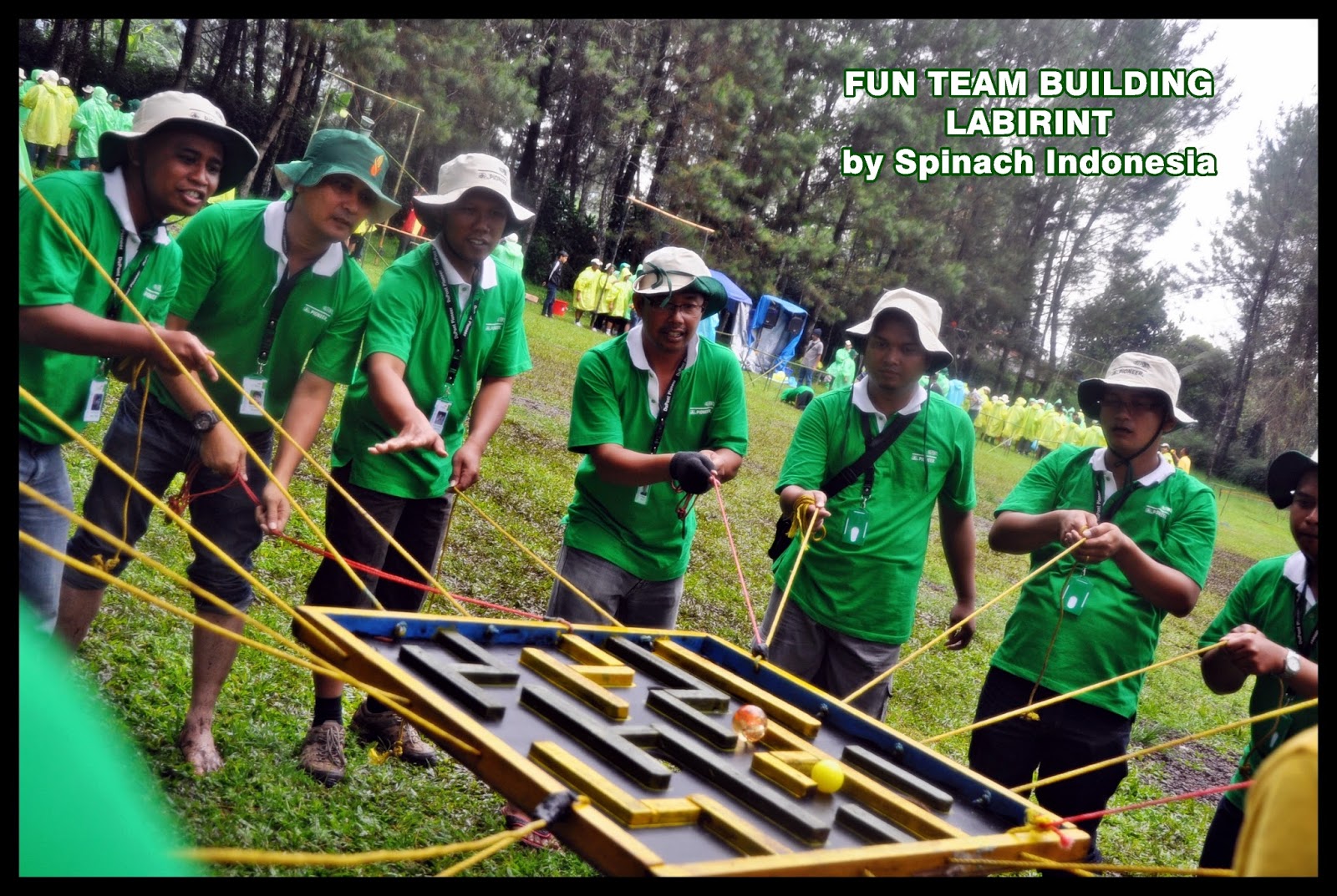 OUTBOUND ACTIVITY " FUN TEAM BUILDING GAME" OF GRAND SPINACH | Grand ...