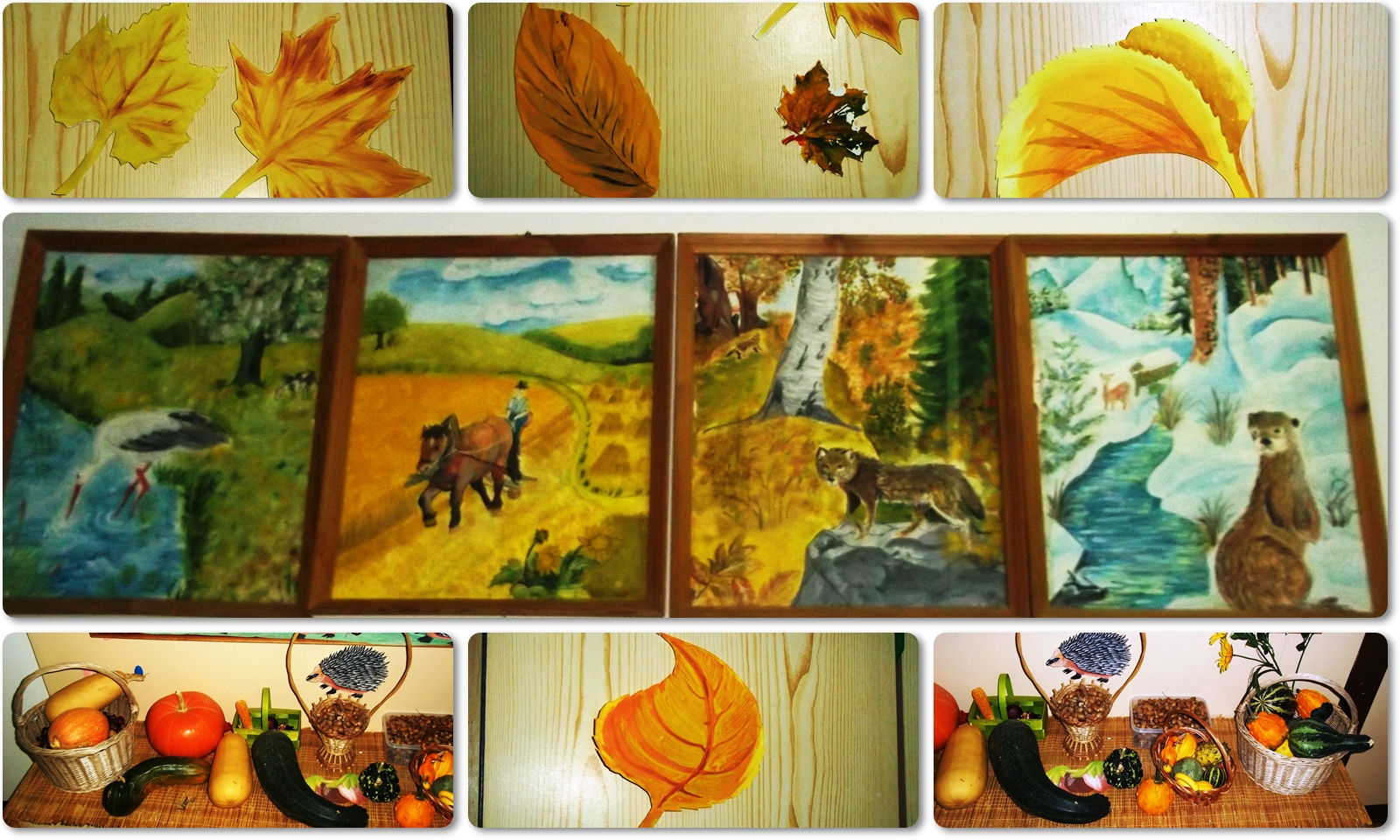 Maja - artystyka: Cztery pory roku