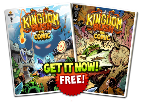 Grupo Belerofonte: Llegó Kingdom Rush: The Comic!