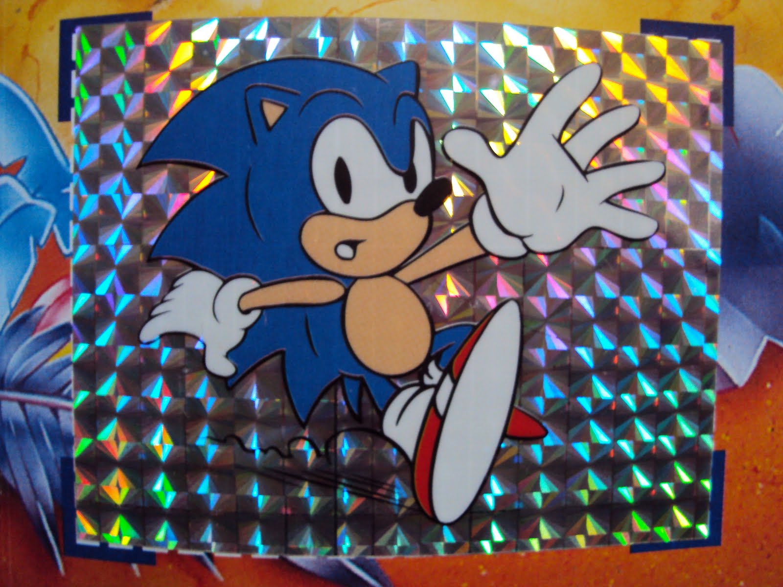 On the End of a Quill: Sonic The Hedgehog Sticker Album