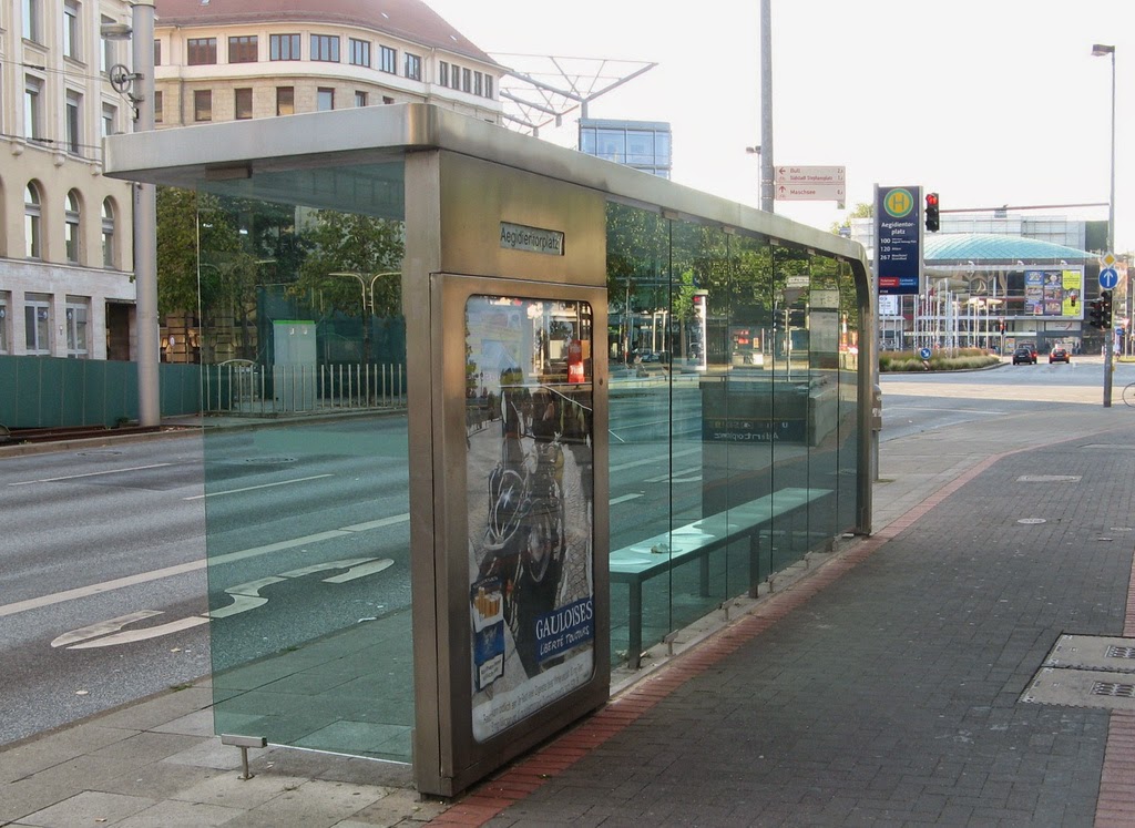 Üstra Bus Stop by Jasper Morrison | Industrial Design Showcase