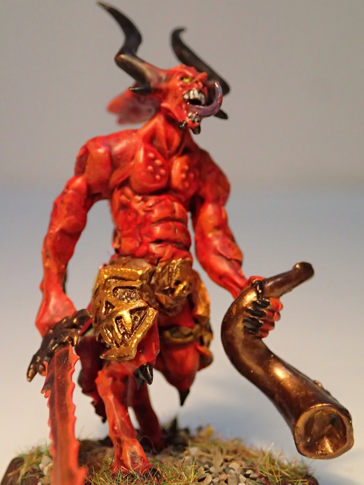 The Greater Army of Khorne: Converted Bloodletters with corrected ...