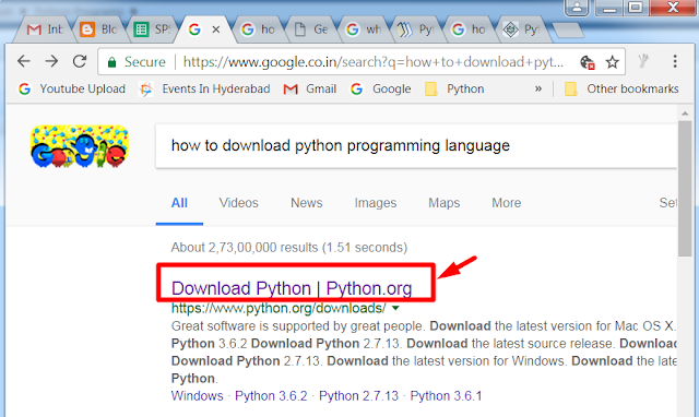 PYTHON INSTALLATION - RAMESH'S BLOG
