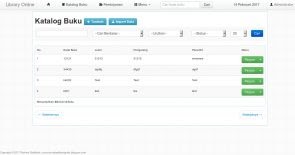 Source Code : Aplikasi Perpustakaan berbasis PHP & MySQL - Kiding Koding
