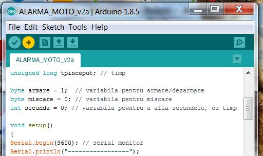 Arduino tehNiq: Simple alarm system with Arduino