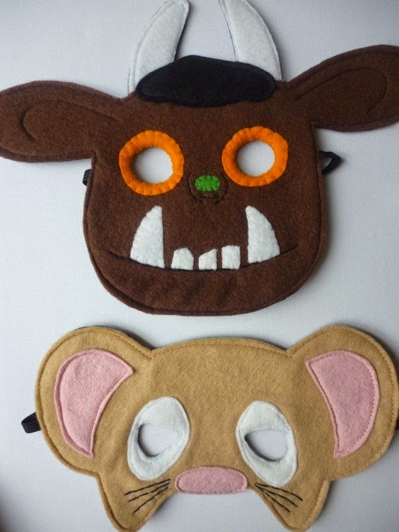A Day In The Life of A SAHM: Gruffalo Mask