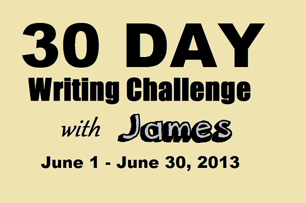 30 Day Writing Challenge: Get Ready! | Pleasantly Practical James