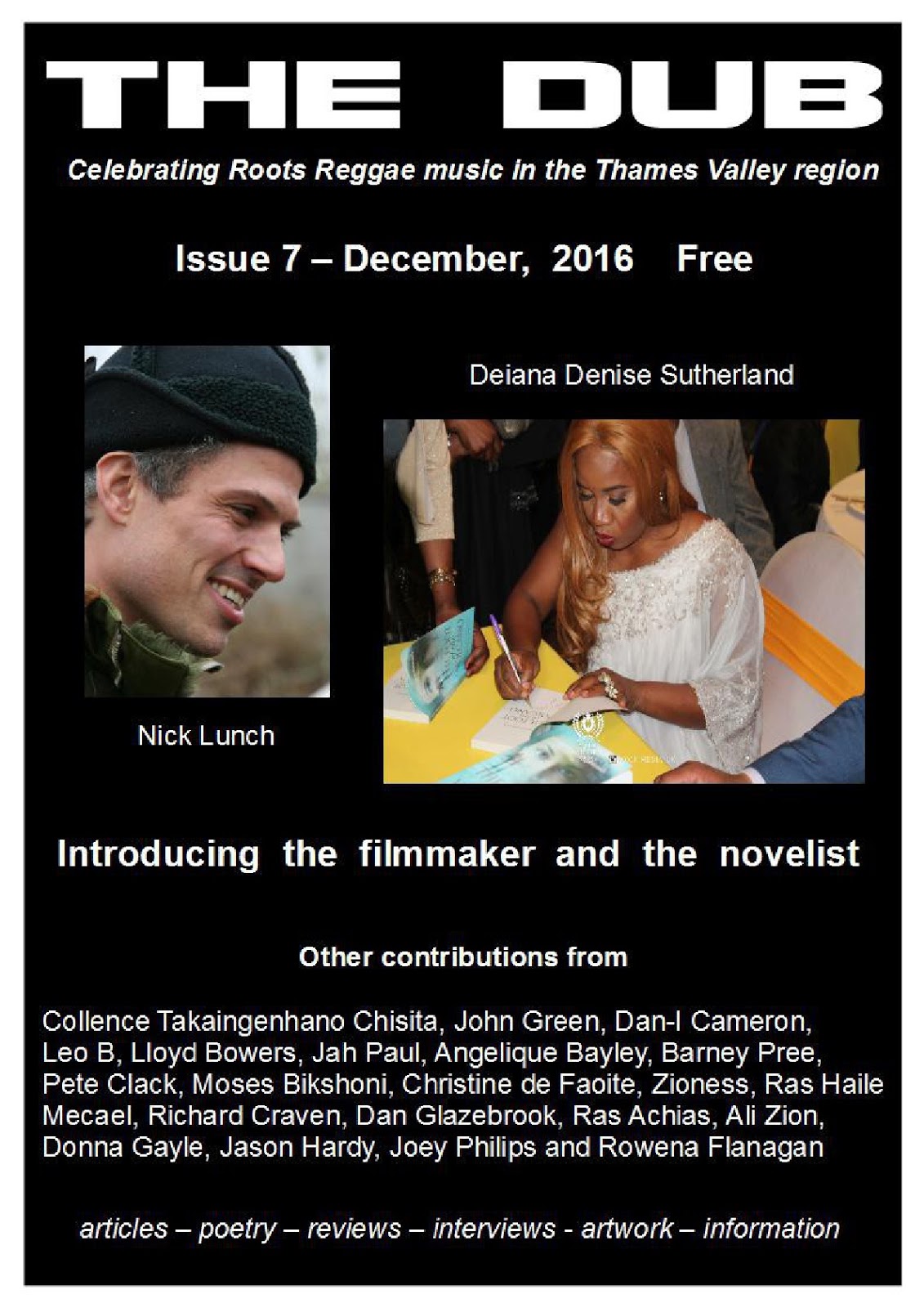 Reggaediscography: THE DUB MAGAZINE - 2016