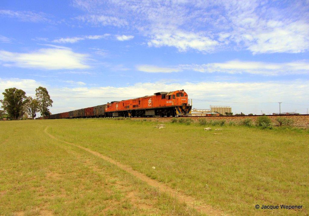 South African Railway News: Wesselsbron, shunting complete, returning ...