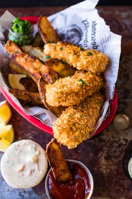 Potato Chip Crustëd Fish | Aimer La Cuisine