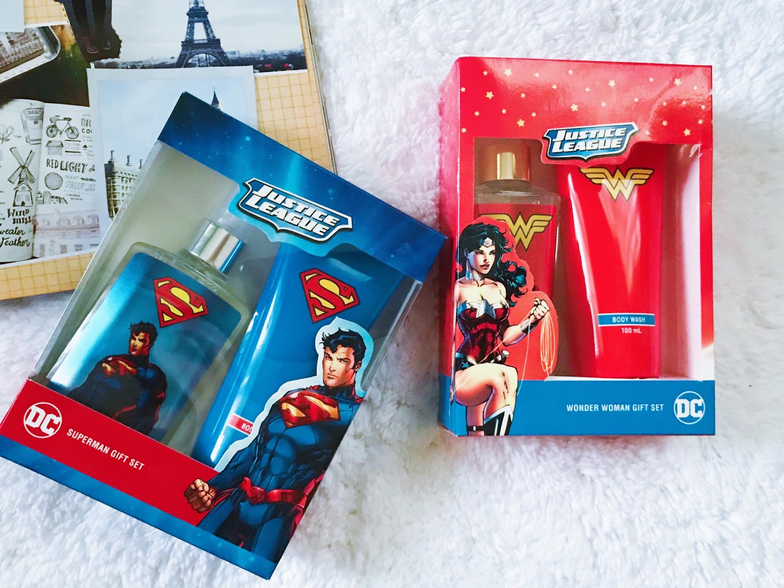 TUPPERWARE JUSTICE LEAGUE FRAGRANCES AND PERSONAL CARE GIFT SETS ...