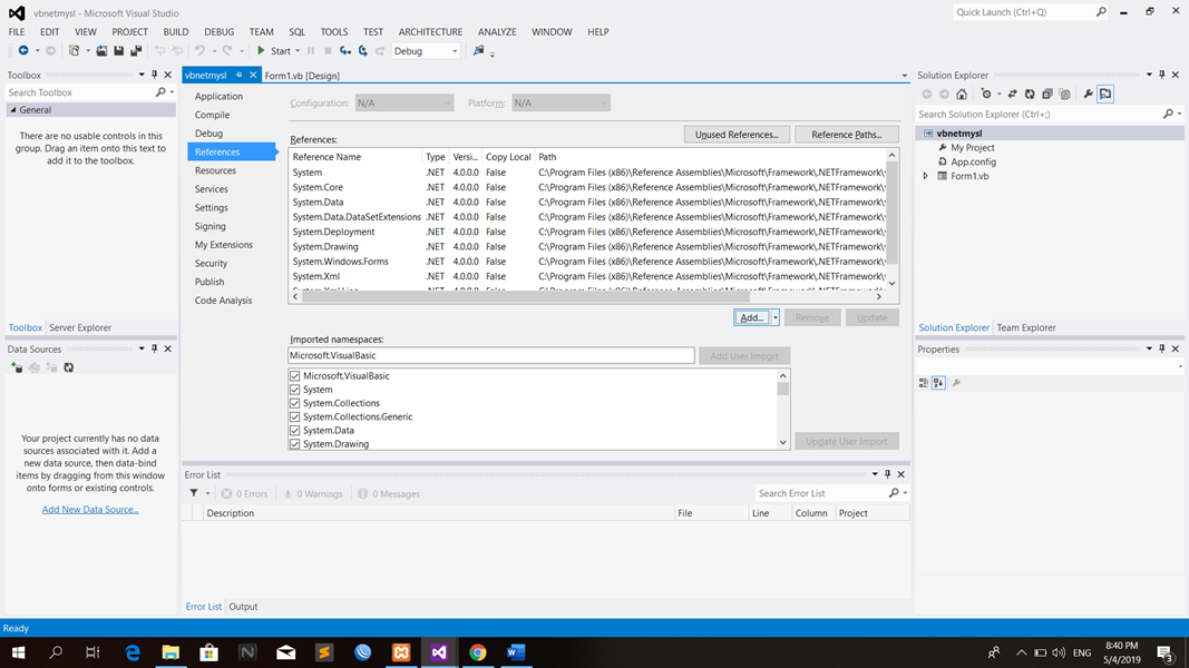 Visual Basic 2012 connecting MySQL Database ~ Klase Notes Visual Basic 2012 connecting MySQL Database ~ Klase Notes