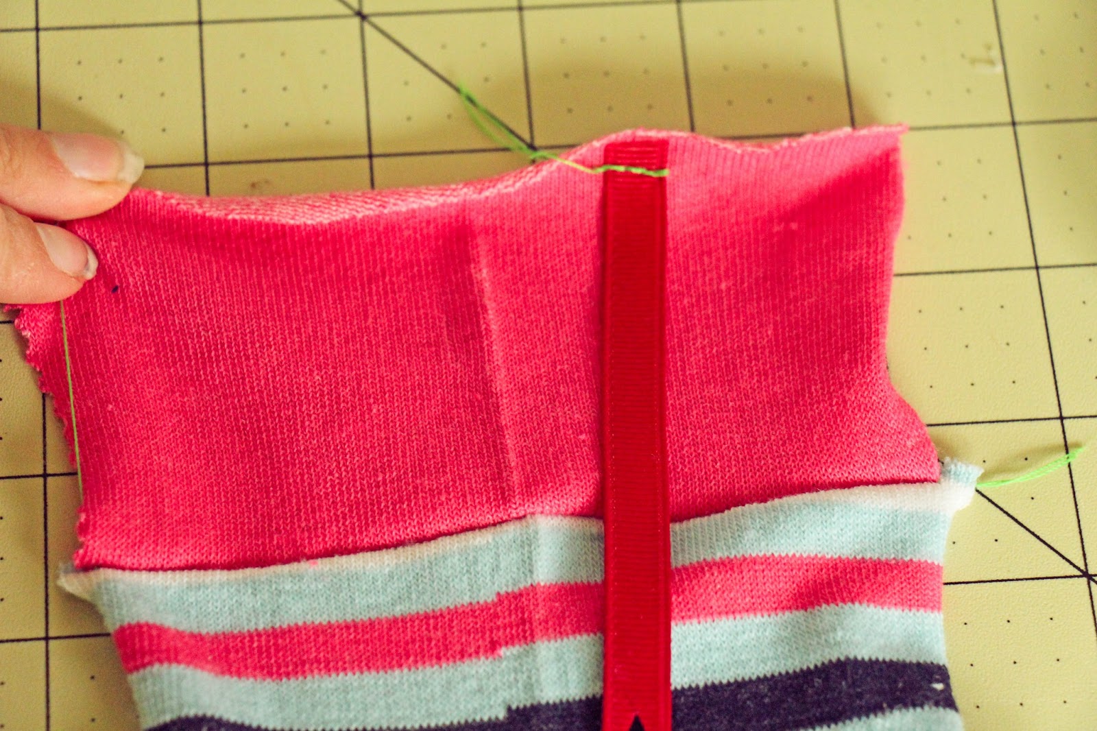 Grosgrain: Mismatched Socks? Sew a Sock Snake!