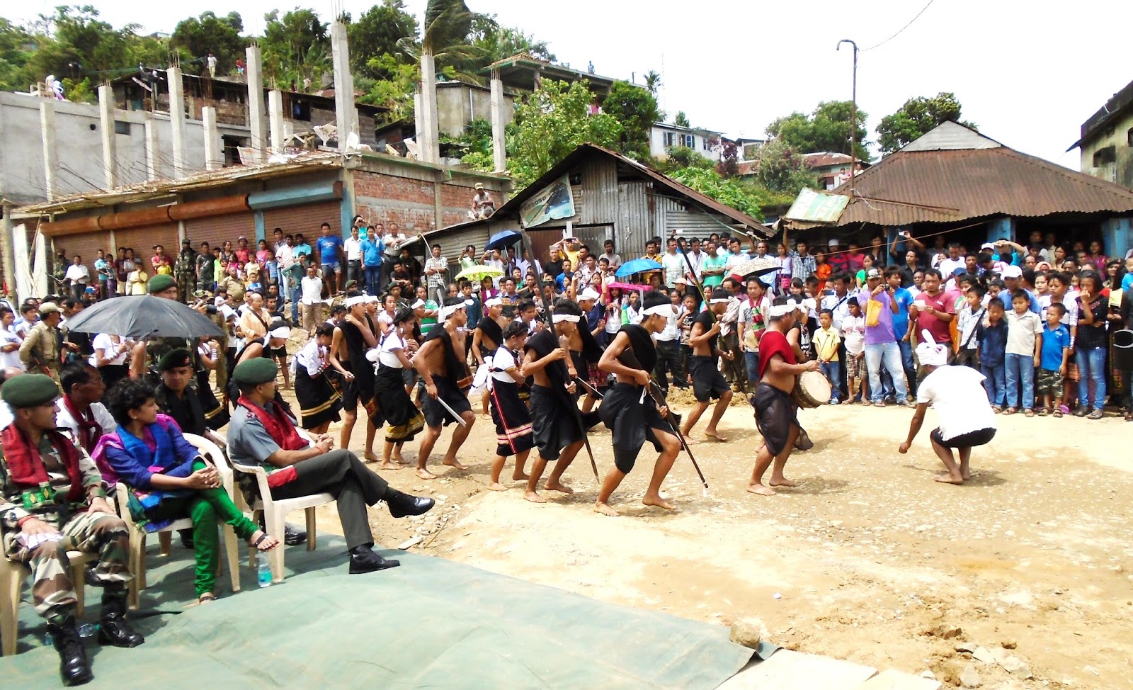 Unveiling Statue of Kuki Freedom Fighter Chengjapao Doungel