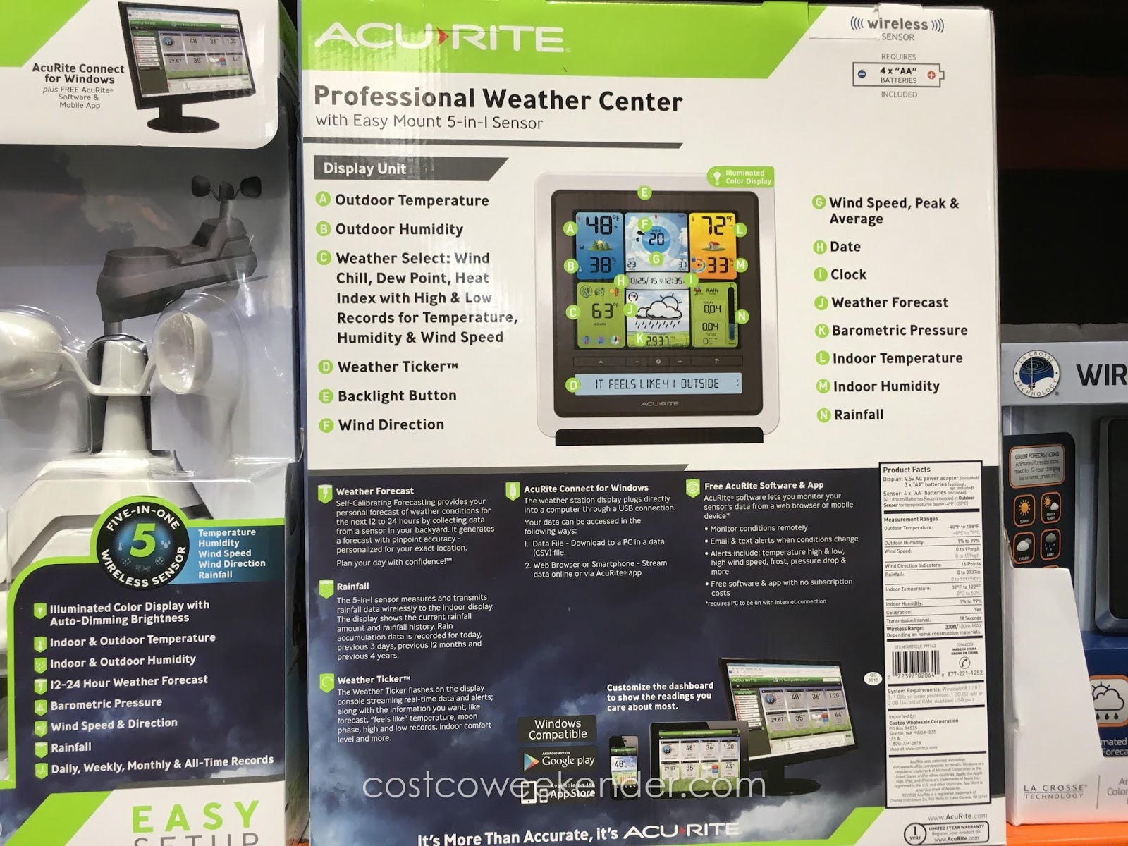 AcuRite Professional Weather Center | Costco Weekender