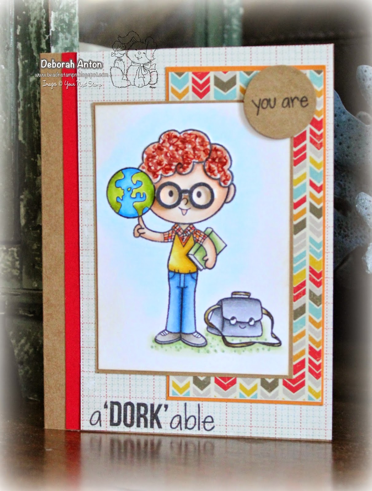 Beadn&Stampn: You Are A'dork'able - Your Next Stamp Friday Fun Project