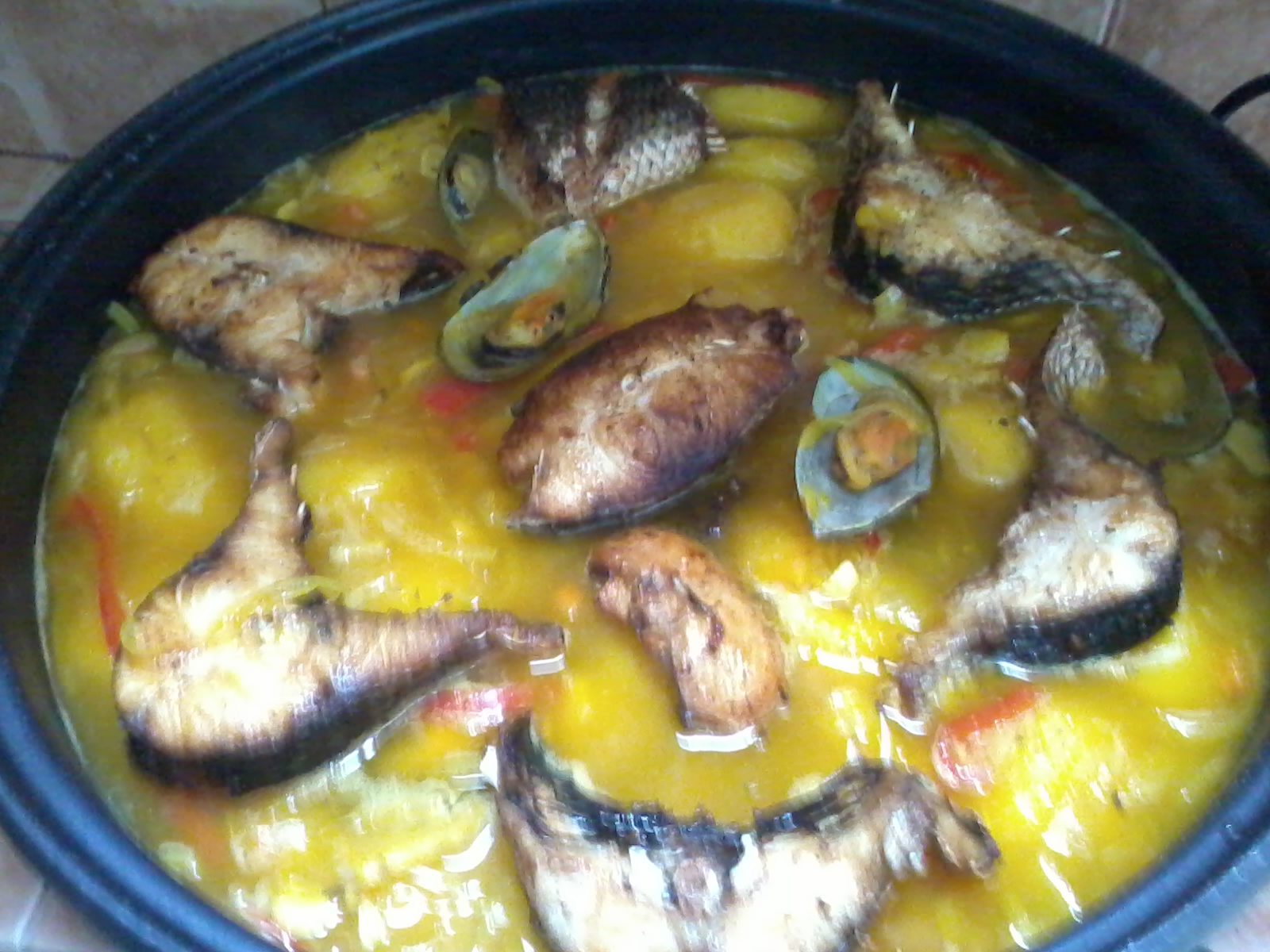 La Cocina de Ricardo: MARINERA DE "LISA", CON MEJILLONES