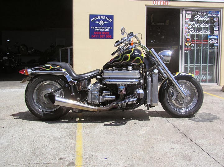 New Barbarian V8 Bikes