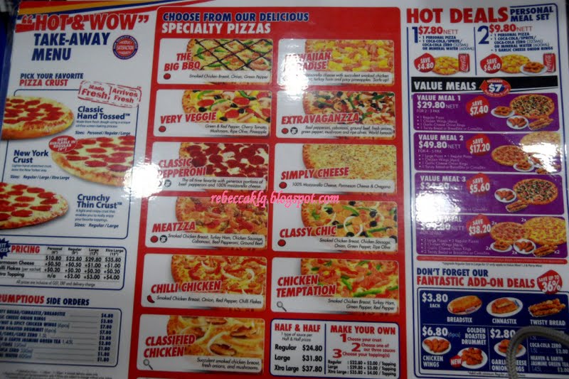 ♡REBECCA♡K♡H♡ : Domino's Pizza Tasting Session