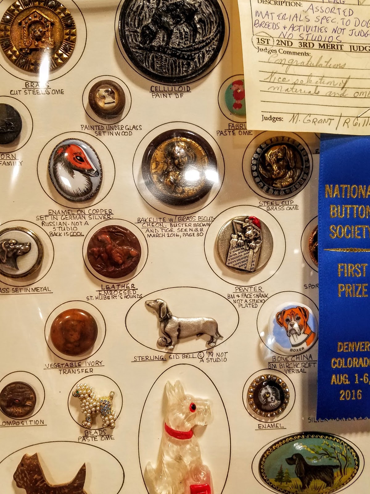 A Visit to the Showroom at The National Button Society Annual ...