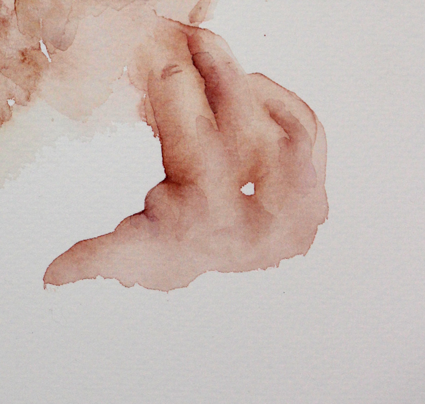 Watercolours With Life: A Helping Hand: Portrait in Watercolour